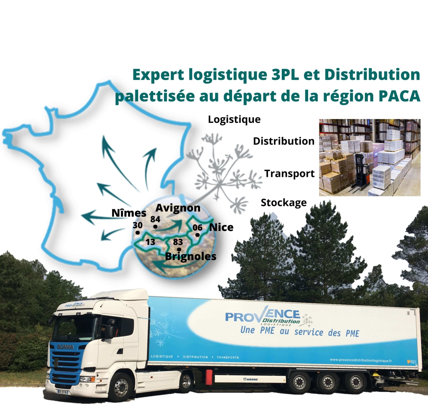 Transport & Logistique | Provence Distribution Logistique